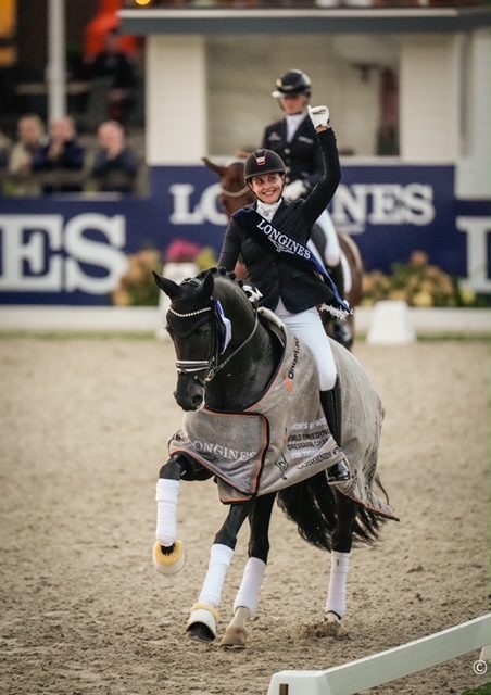 Deense merrie Lyngbjergs St. Paris Wereldkampioen vijfjarige ...