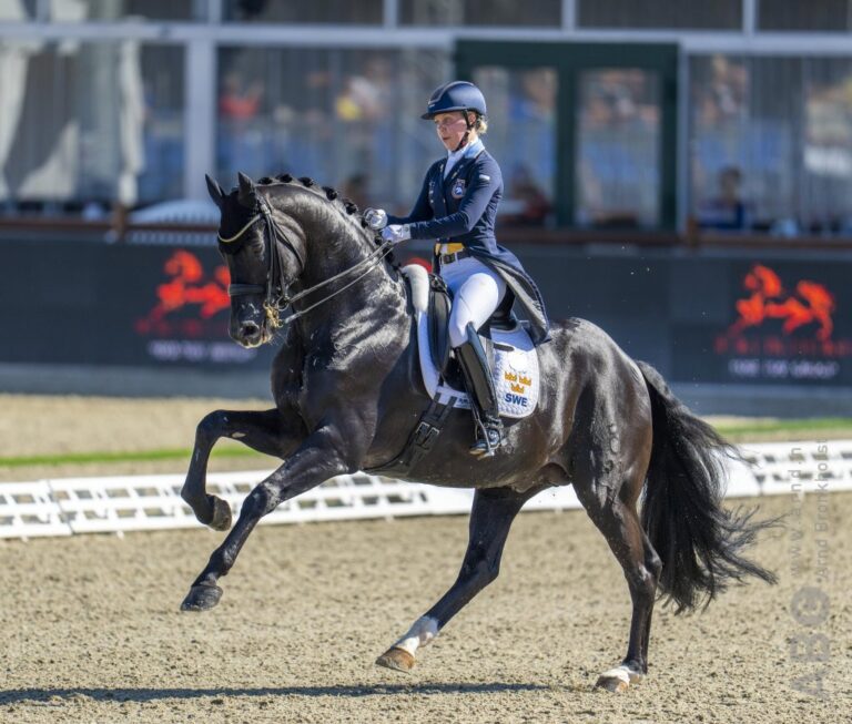 Therese Nilshagen en Dante Weltino winnen Spécial München - Horses