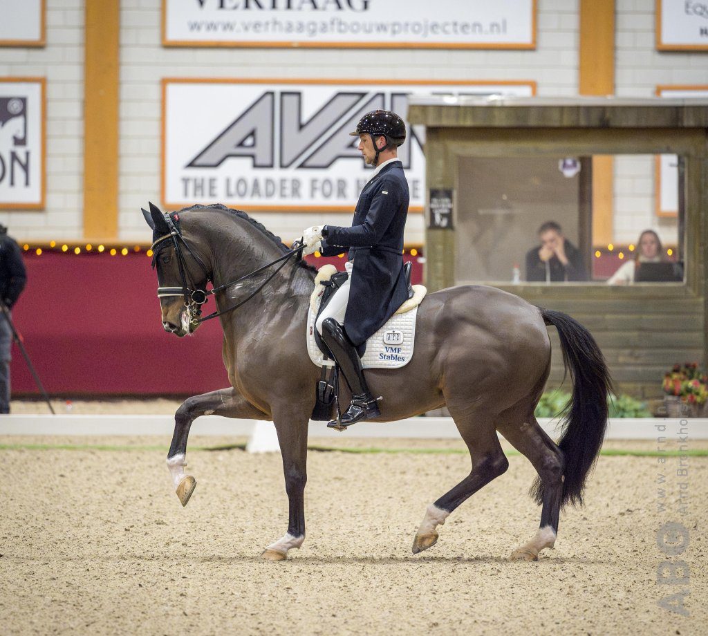 Geert-Jan Raateland voor het eerst over de 70% in 5* Frankfurt - Horses